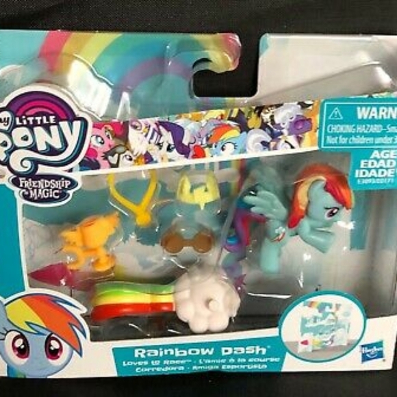 Hasbro | Toys | My Little Pony Friendship Magic Rainbow Dash Love ...